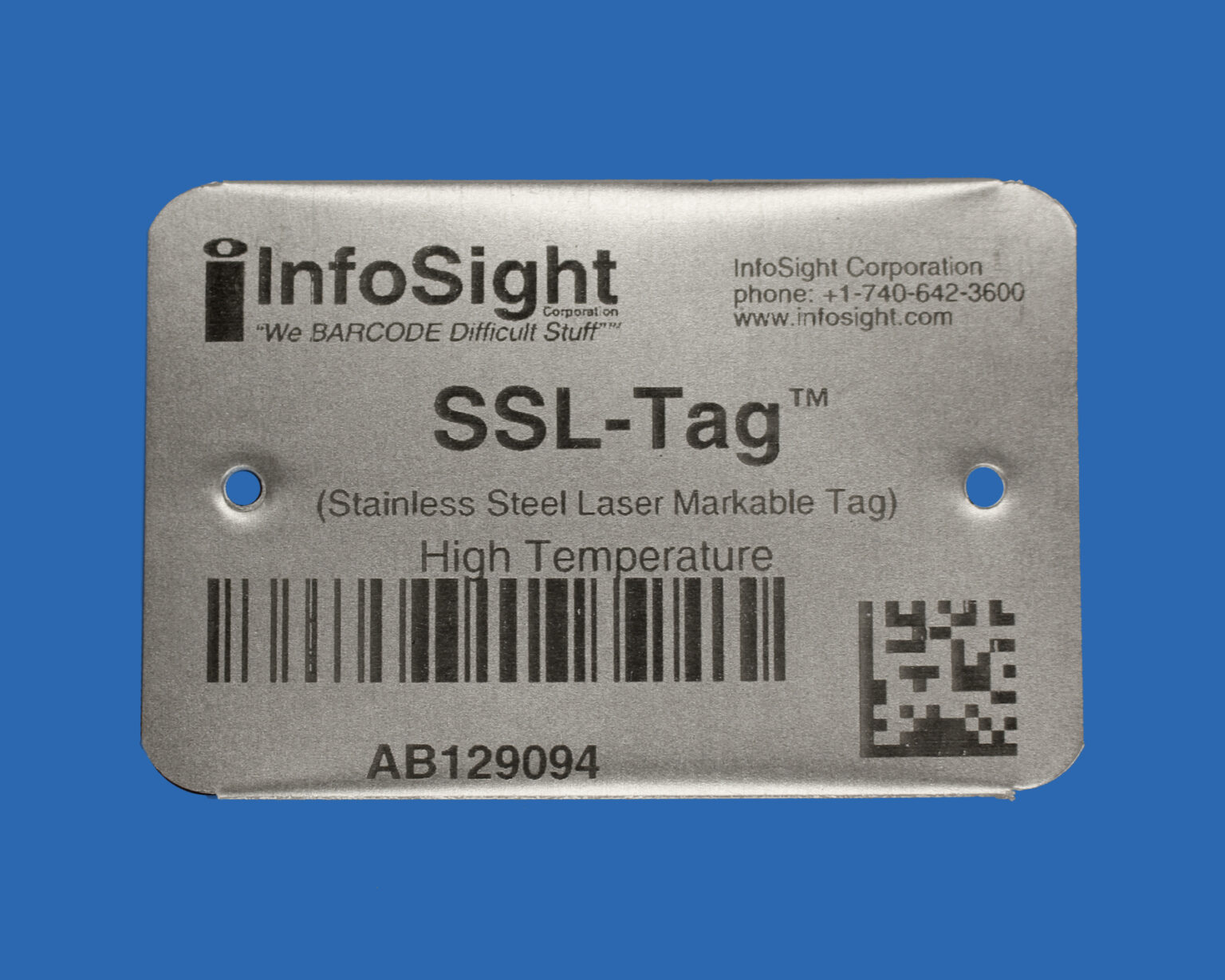 Industrial Metal ID Tags for Galvanizing and Harsh Conditions